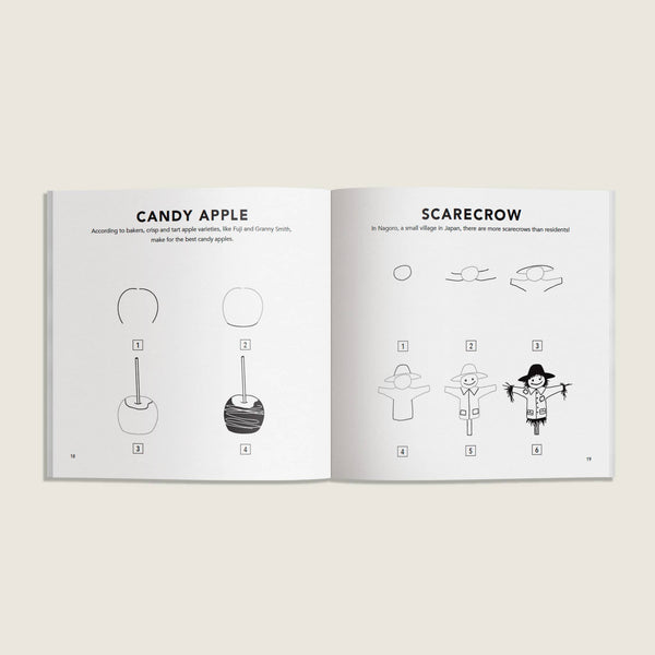 Fall Things: How to Draw Books for Kids with Pumpkins, Scarecrows ...