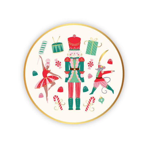 Whimsical Nutcracker Dessert Plates – Cami Monet