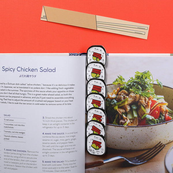 Sushi and Chopsticks Bookmarks – Cami Monet