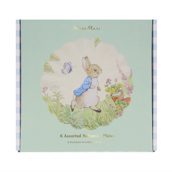 Peter Rabbit™ Reusable Melamine Small Plates – Cami Monet