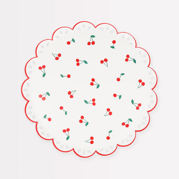 Cherry Pattern Side Plates – Cami Monet