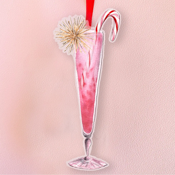 Candy Cane Spritz Ornament – Cami Monet