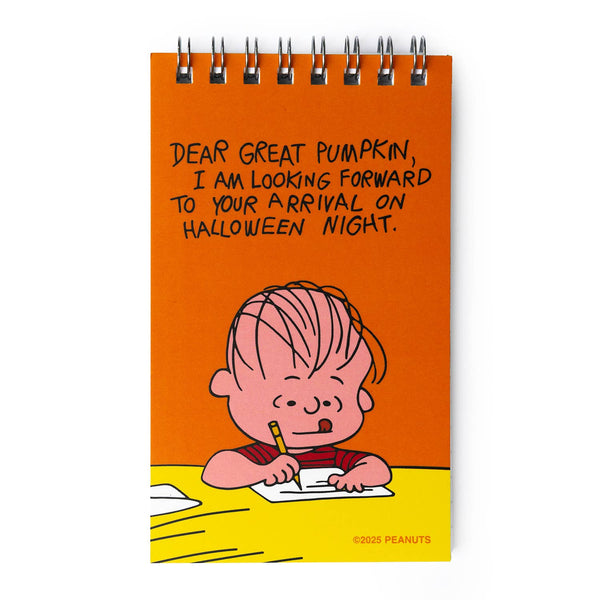 Peanuts® Halloween Great Pumpkin Mini Memo Pad – Cami Monet