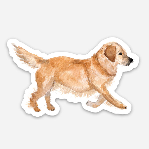 Golden Retriever Sticker – Cami Monet