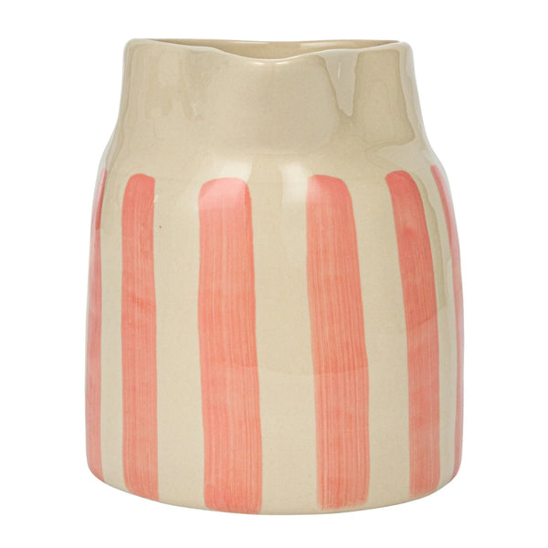 Pink Striped Pitcher – Cami Monet