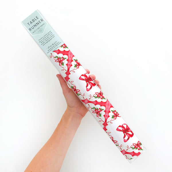 Vintage Holiday Bow Table Runner – Cami Monet