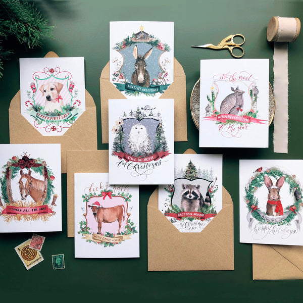 Christmas Crests Collection No. 2 Assorted Greeting Card Box Set – Cami ...