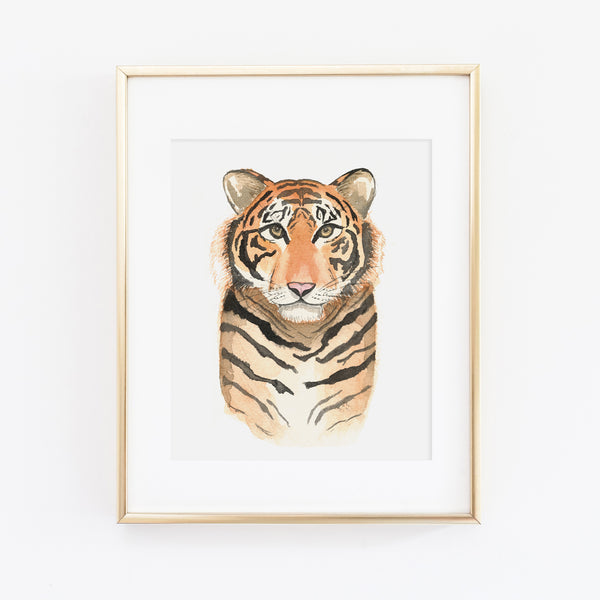 tiger writing frame
