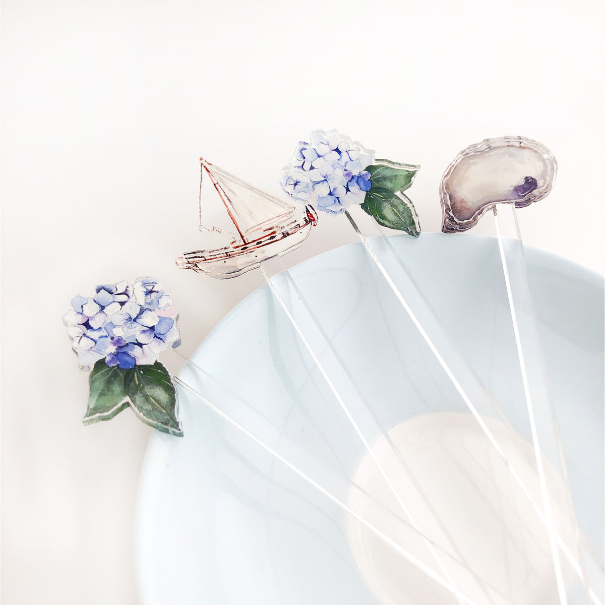 Summer on the Cape Acrylic Stir Sticks – Cami Monet