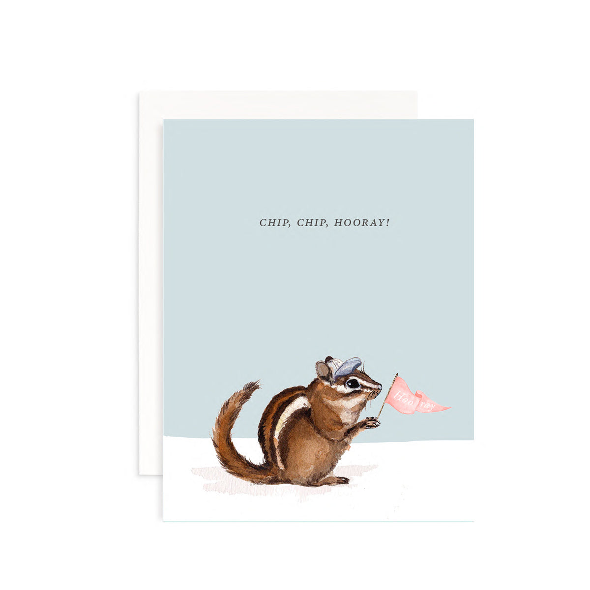 Chip, Chip, Hooray Greeting Card – Cami Monet