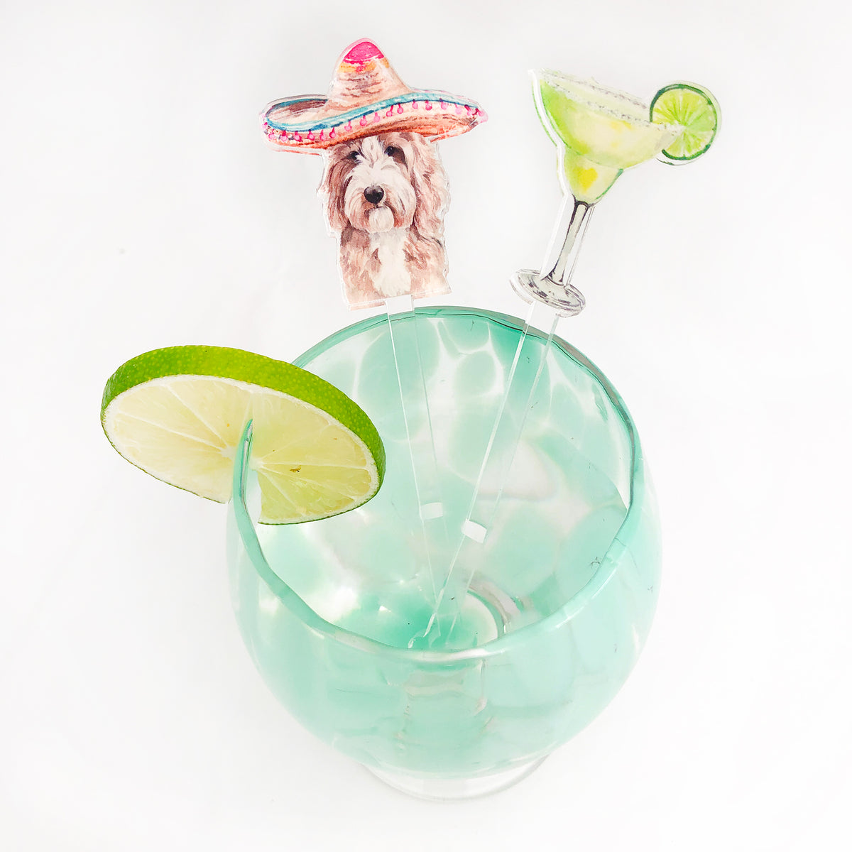 Furry Fiesta Acrylic Stir Sticks – Cami Monet