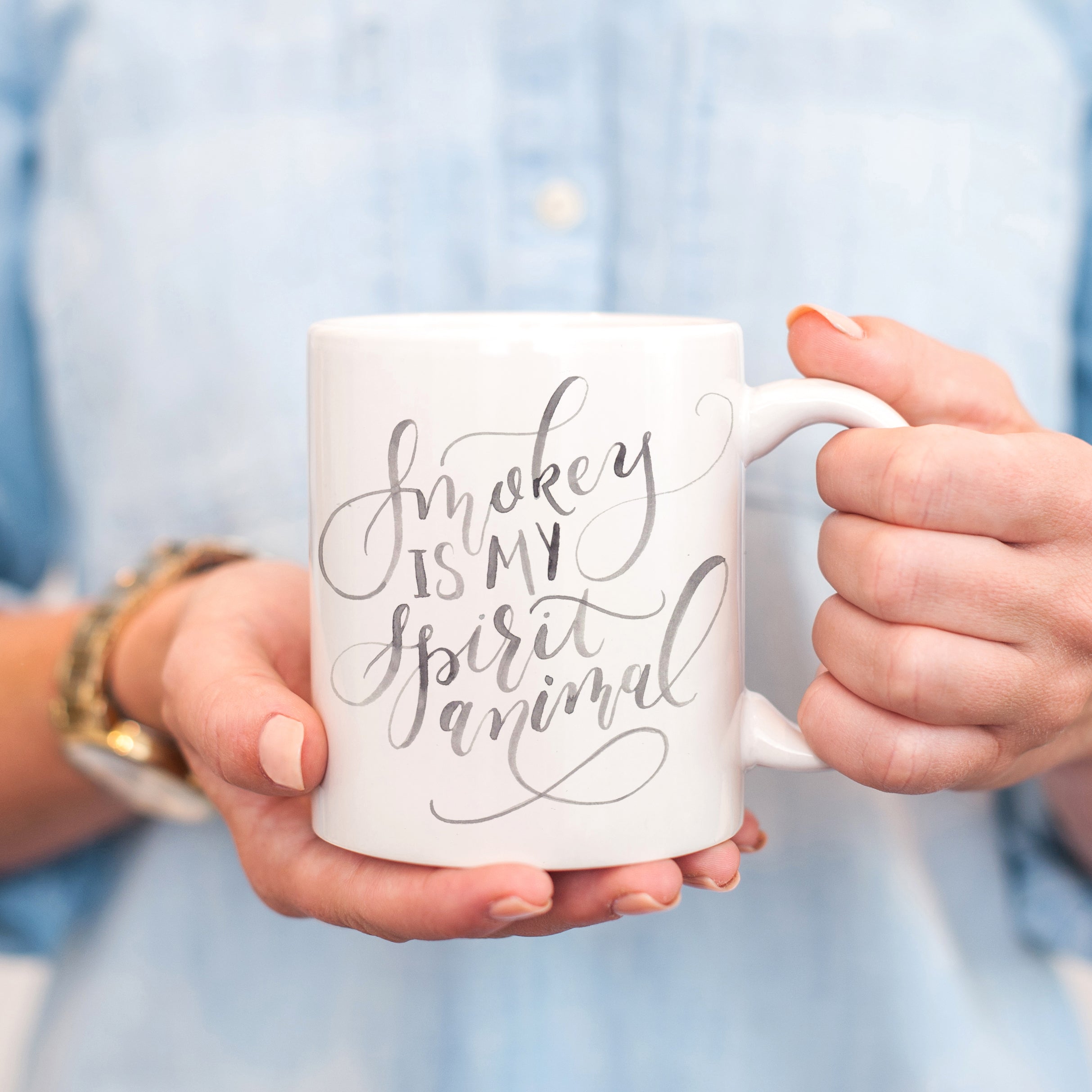 Smokey is My Spirit Animal Mug – Cami Monet